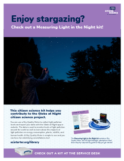 Library Kit Building Guide - Measuring Light in the Night - SciStarter