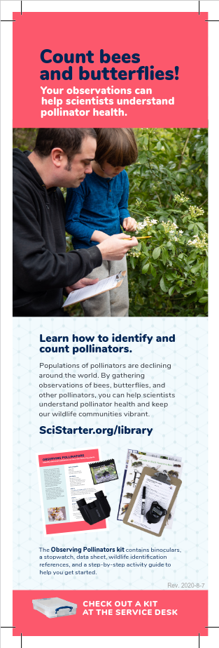 Library Kit Building Guide - Observing Pollinators - SciStarter