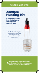 Library Kit Building Guide - Zombee Hunting - SciStarter