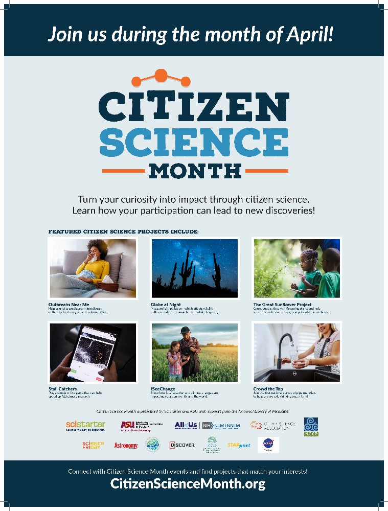 Citizen Science Month - Resources - SciStarter